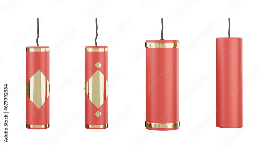 Commemorate the Lunar New Year with our 3D illustration featuring ...