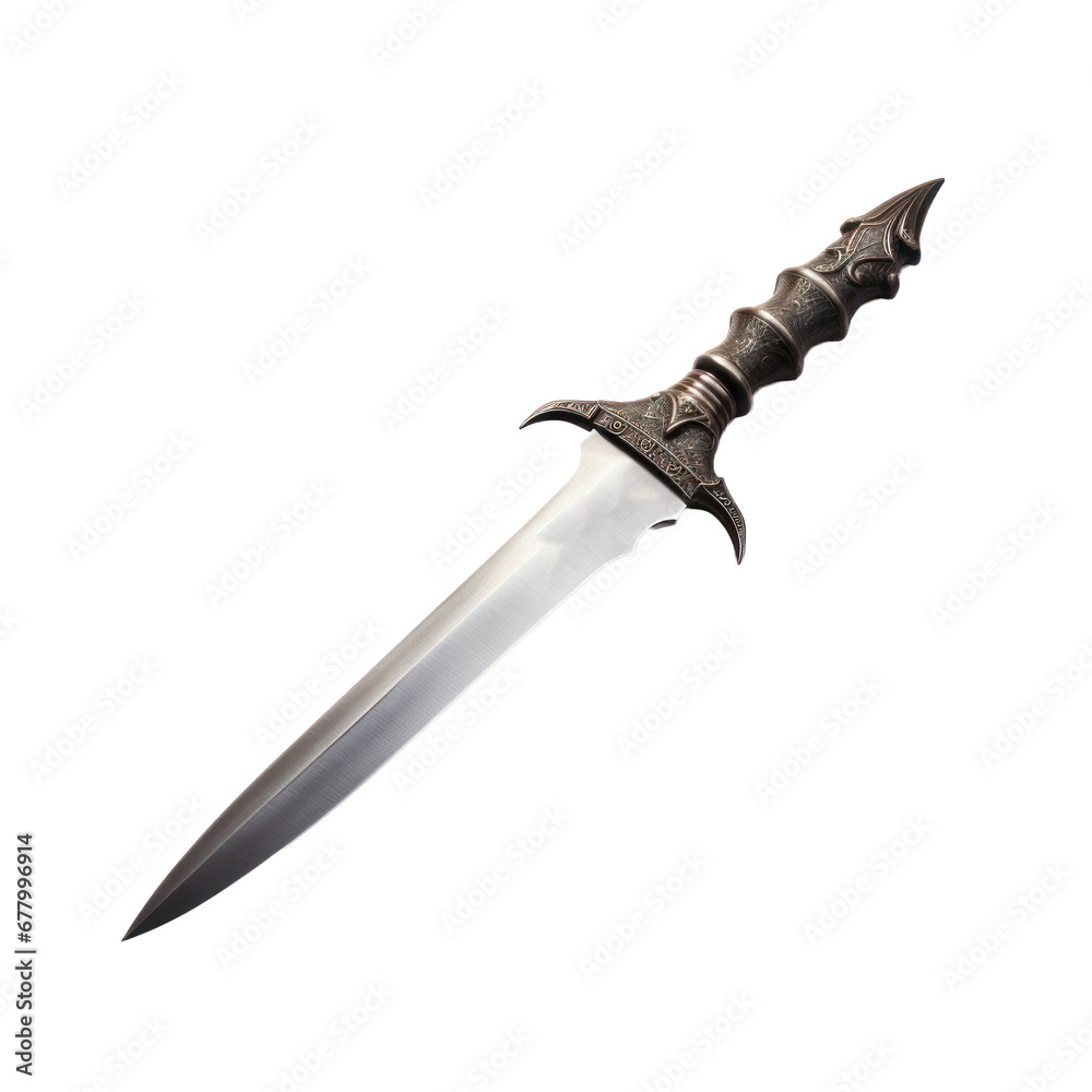 fantasy knife isolated on transparent background,transparency Stock ...