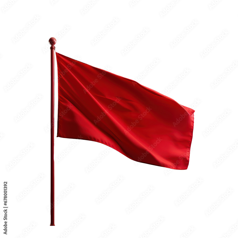 red flag isolated on transparent background,transparency Stock ...