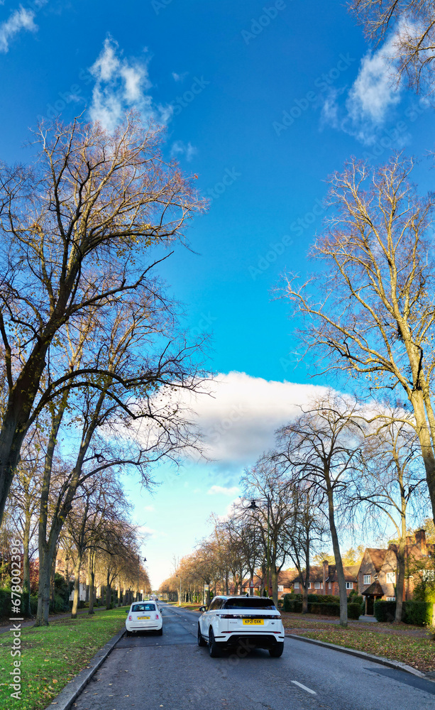 Most Beautiful High Angle Panoramic view of British Countryside ...