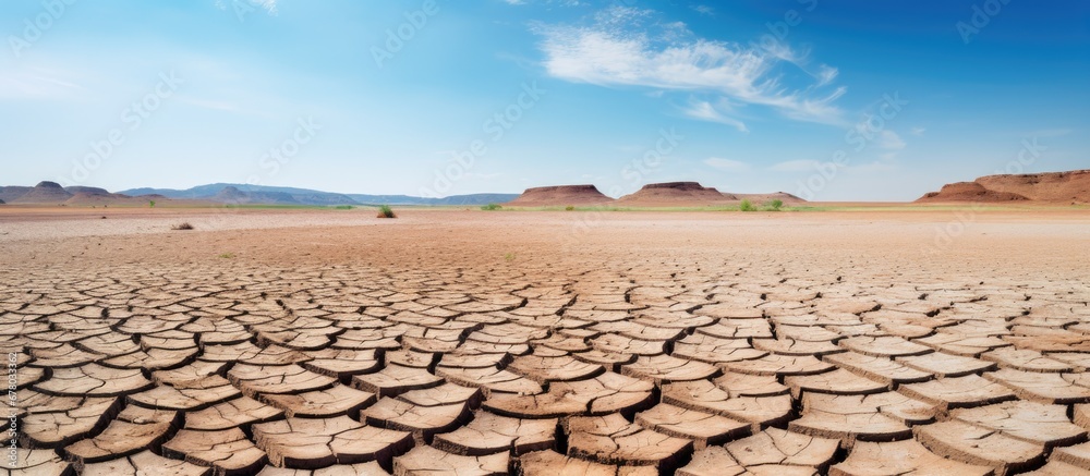Effects of climate change including desertification and droughts ...