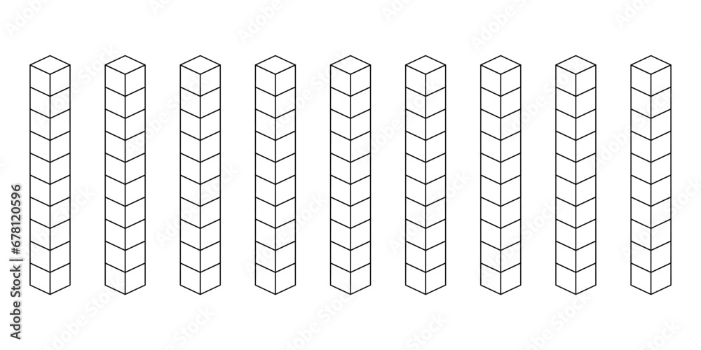 Rods represent tens. Learning about base ten blocks. Flats longs ...