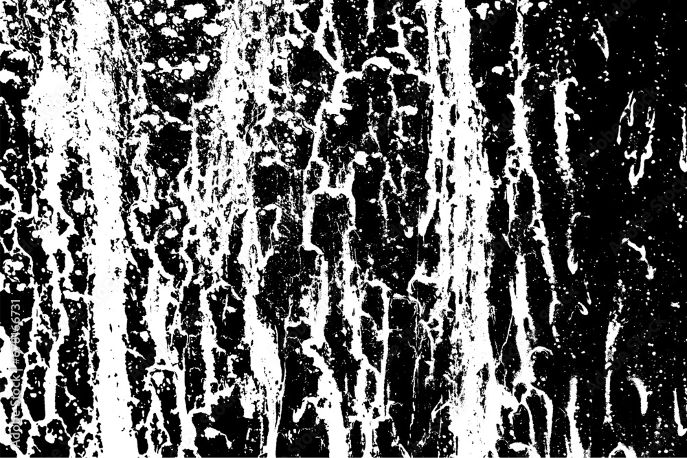 Dripping paint overlay texture for your design. EPS8 vector. A grungy ...