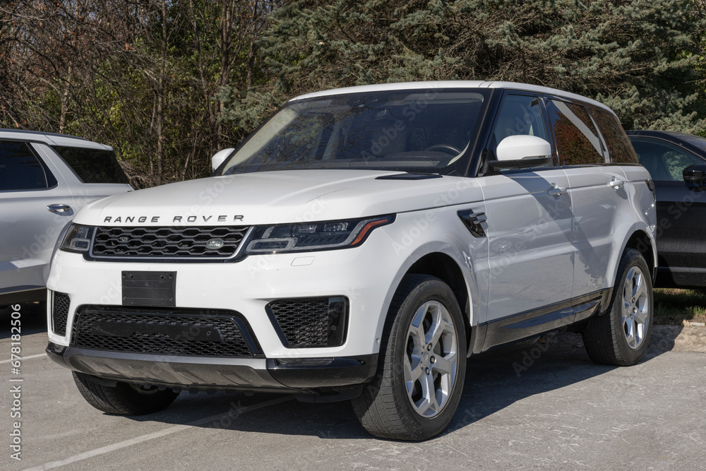 Land Rover Range Rover Sport display at a dealership. Land Rover offers ...