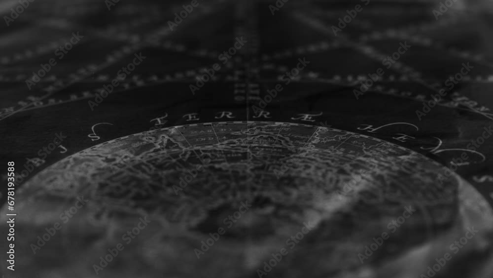 Old Retro 1800s Science Background/ 4k motion graphics of ancient ...