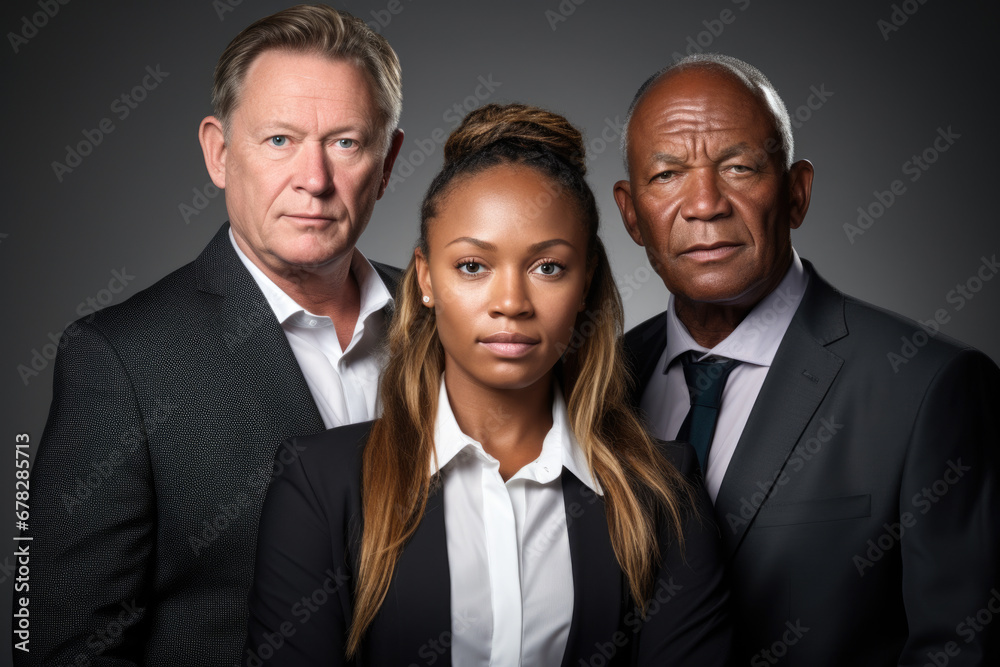 Picture of three individuals standing side by side. Perfect for ...