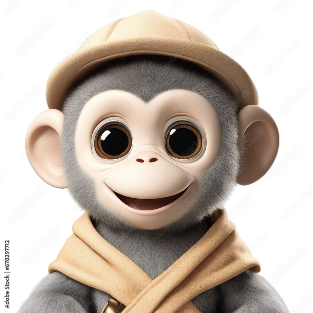 Halloween Monkey Mischief: Spooky Clipart, Halloween Wall Art ...