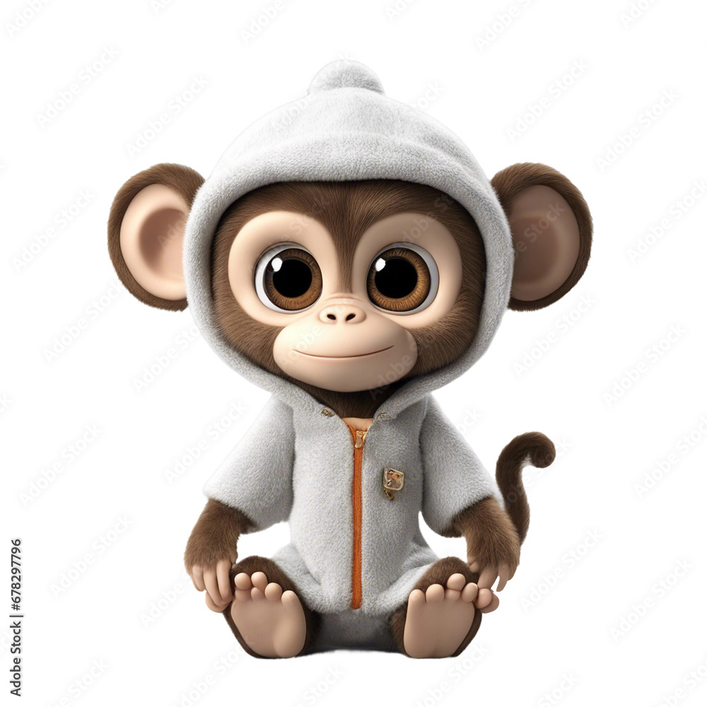 Halloween Monkey Mischief: Spooky Clipart, Halloween Wall Art ...