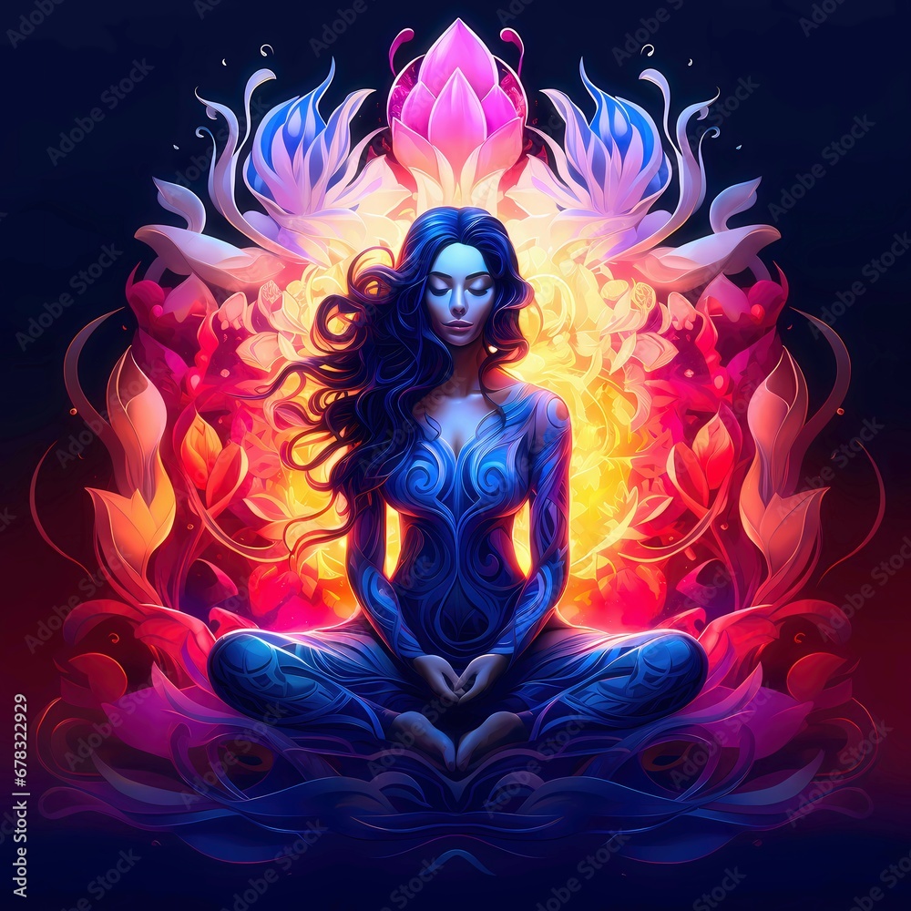 The Sacred Feminine, The Divine Feminine, Yoni Symbol Stock Illustration | Adobe Stock