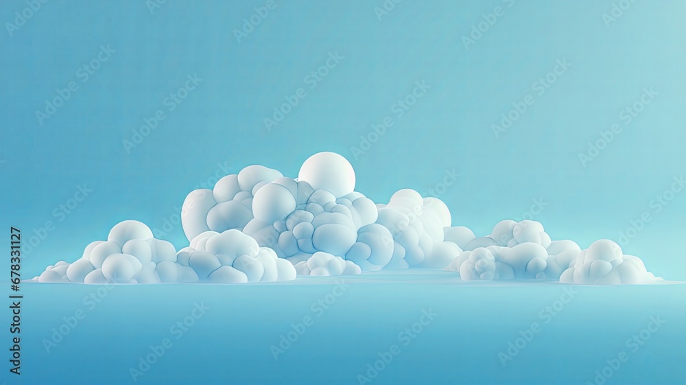 minimal website background with cloud sharing as the theme , generated ...