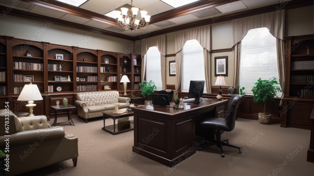 Inspiring office interior design Transitional style Corporate Office ...