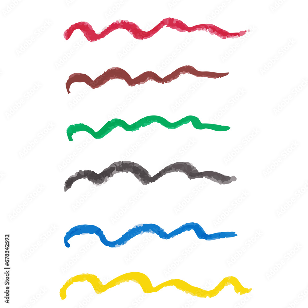 クレヨンのイラスト素材 ベクター Stock Vector Adobe Stock