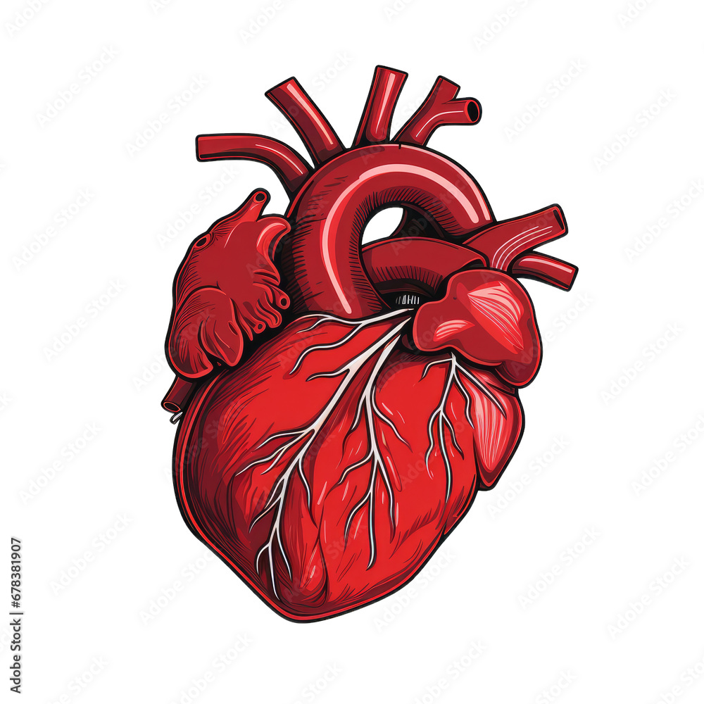 human heart . Clipart PNG image . Transparent background . Cartoon ...