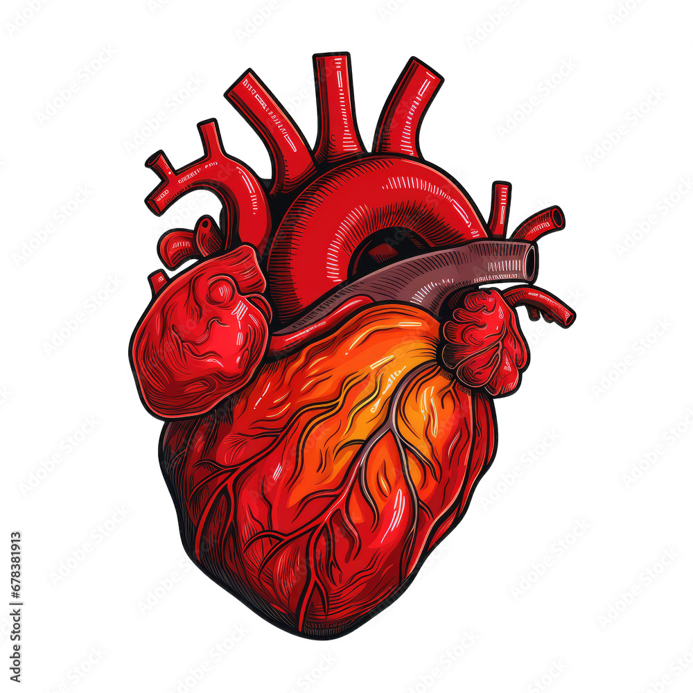 human heart . Clipart PNG image . Transparent background . Cartoon ...