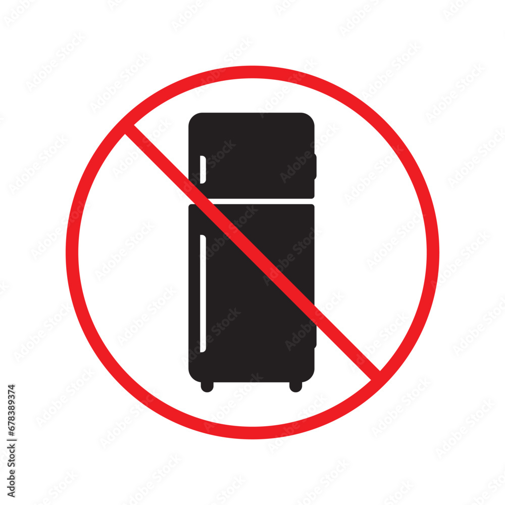 Forbidden Prohibited Warning, caution, attention, restriction label ...