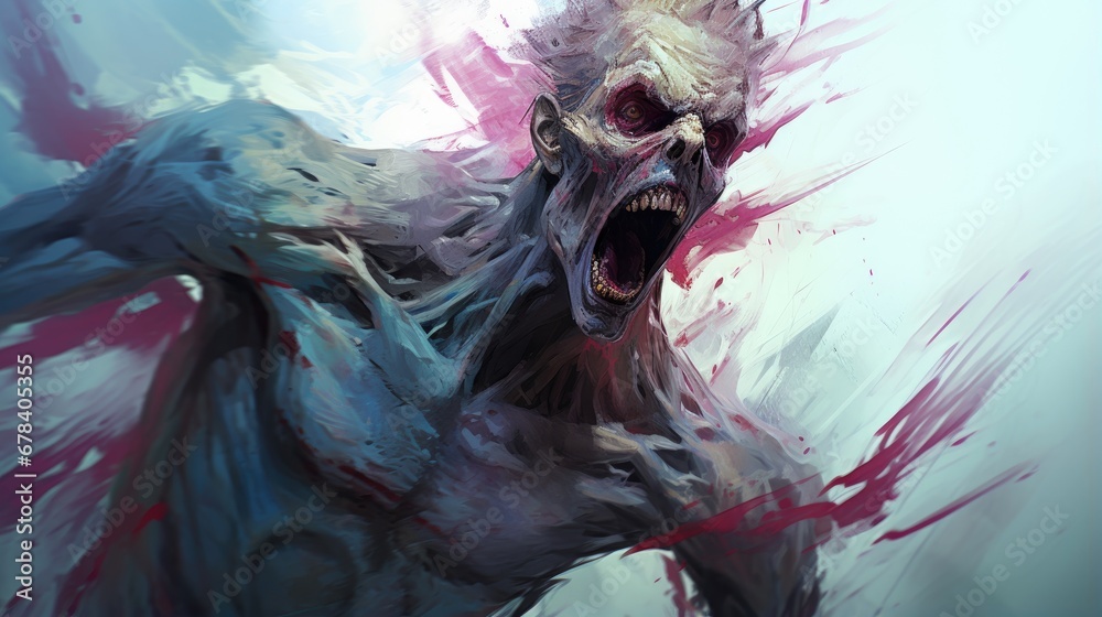 The dreaded ghoul bloodsucker is looking for a new victim. A creepy ...