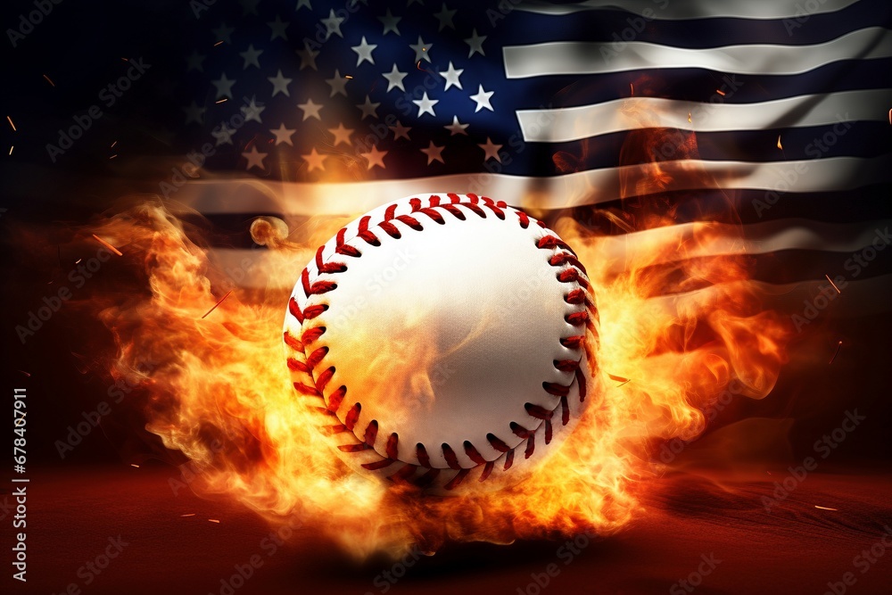 Burning Diamond: Witness the Explosive Dissolving of a Baseball, Flames ...