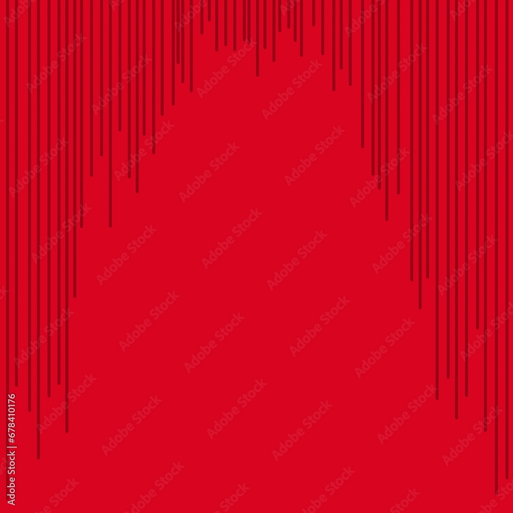 Red background with darker red lines coming from the top that are ...