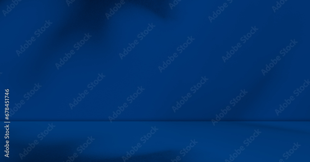 Blue Background Studio Presentation Abstract cyan Corner Shelf Template ...