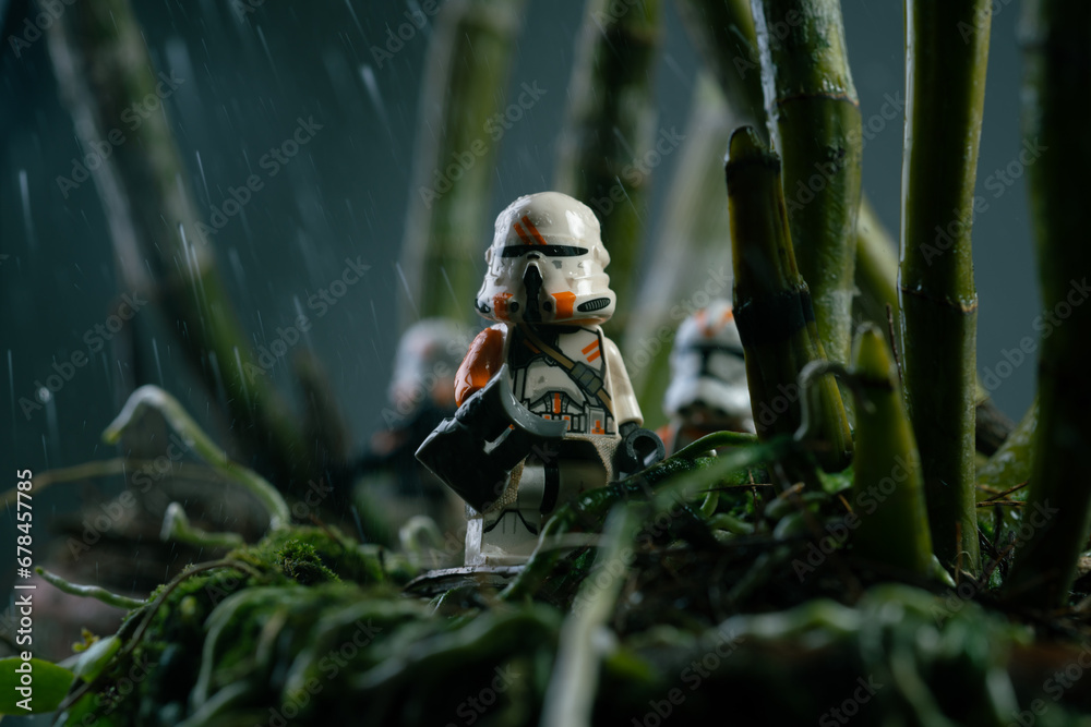 Depok, Indonesia - November 2, 2023: Lego toys photography, 212th clone ...