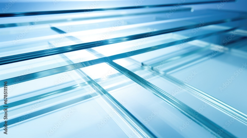 Transparent solar control float glass sheets pile. Window material ...