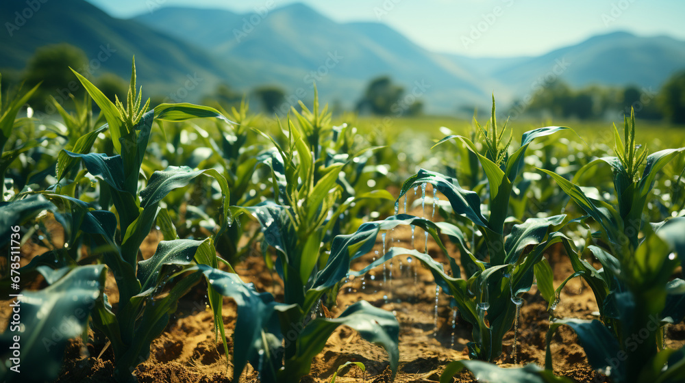 field of corn HD 8K wallpaper Stock Photographic Image Stock ...