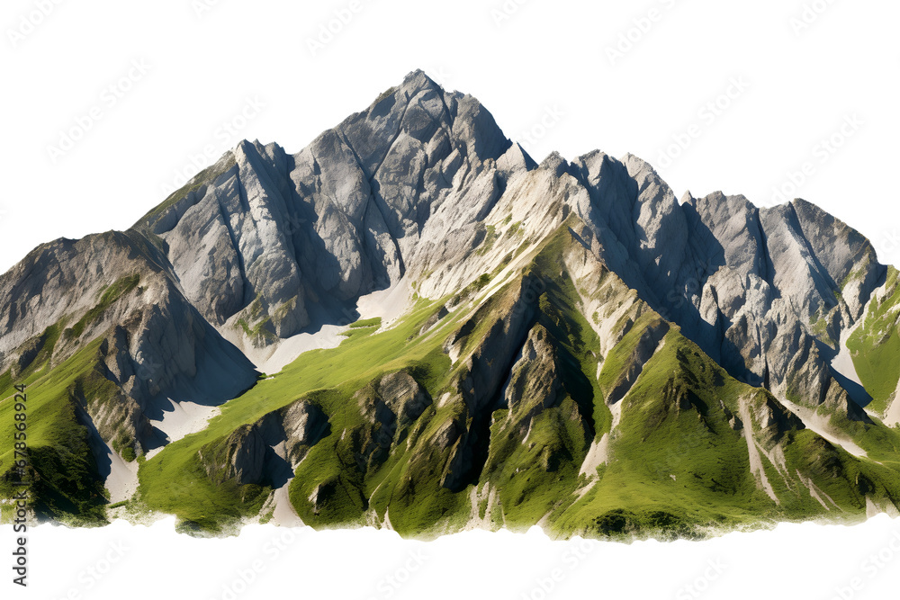 mountain landscape terrain isolated on transparent background - design ...