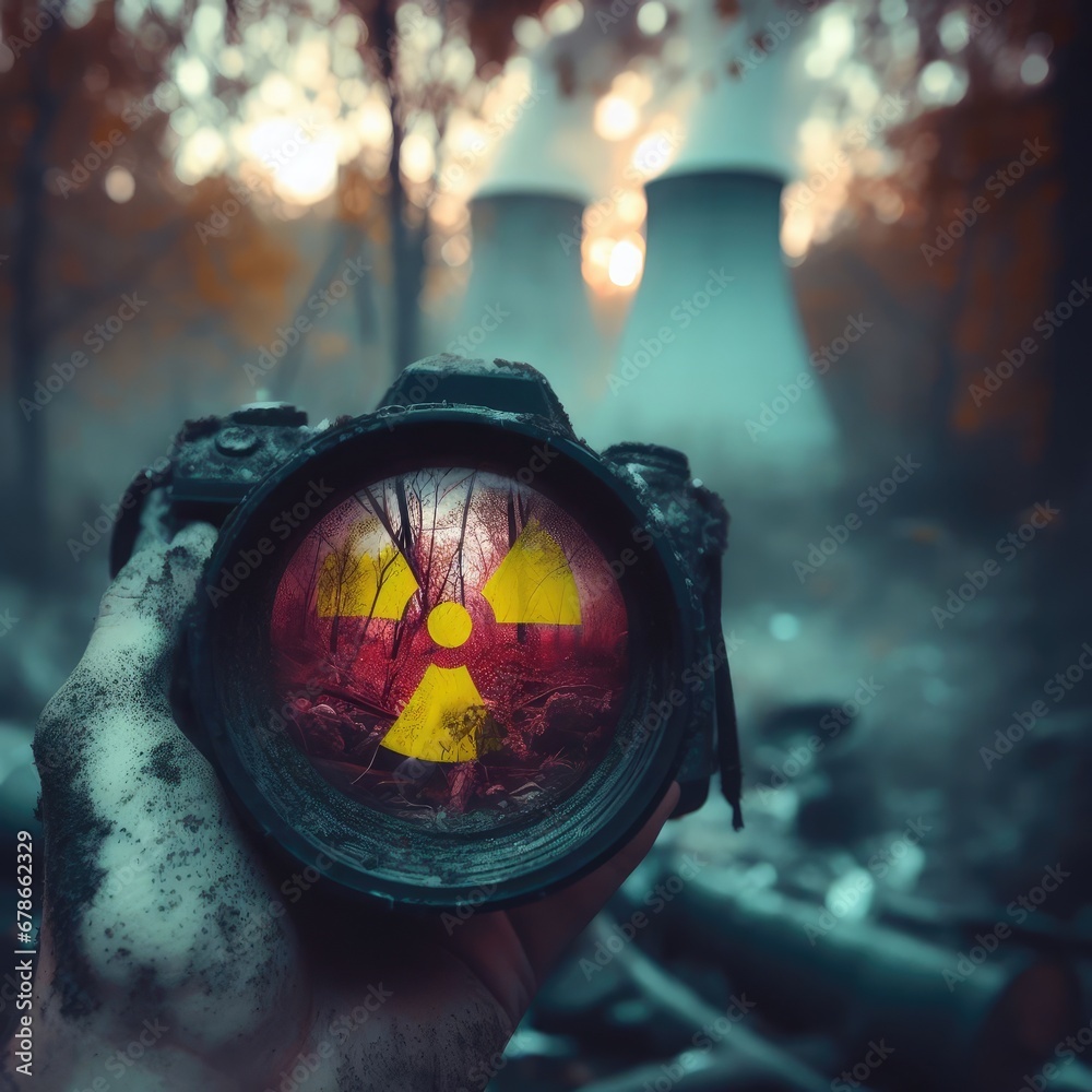 Radioactive background Save Planet. environmental problems background ...