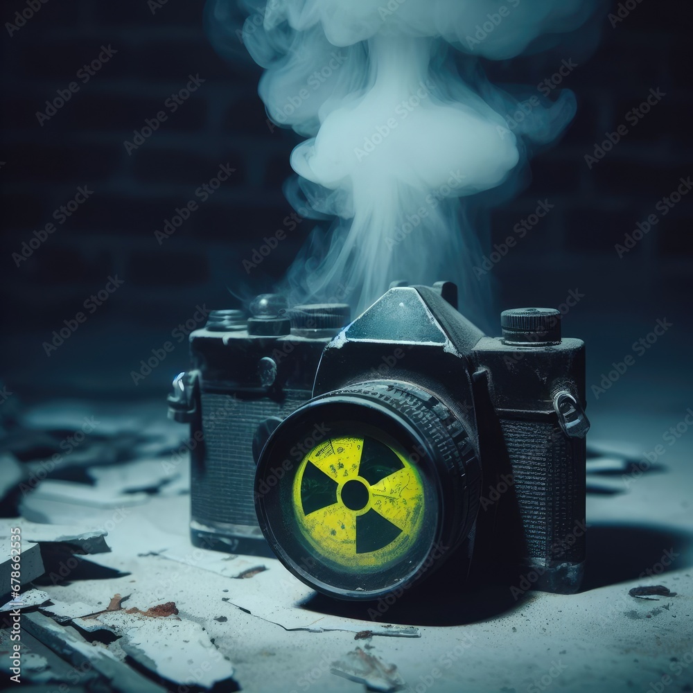 Radioactive background Save Planet. environmental problems background ...