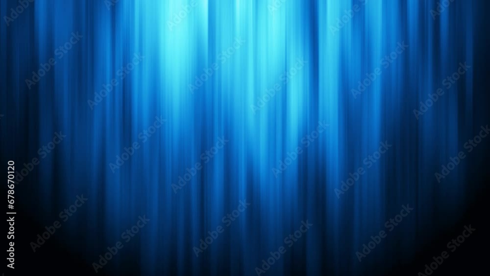 abstract blue animated background with moving blur lines and lights, 4k ...