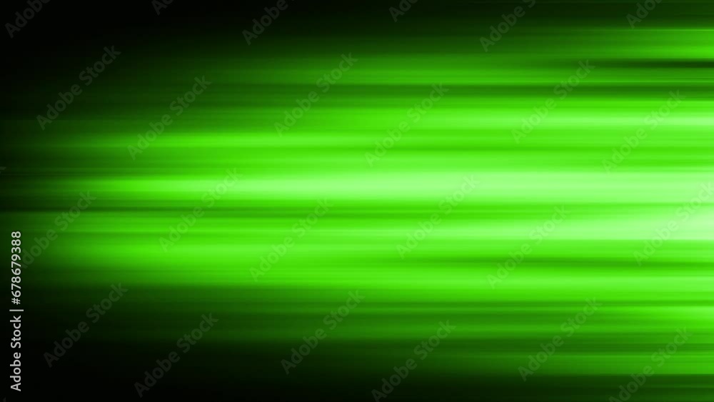 abstract vivid green animated background with moving blur lines and lights, 4k uhd seamless loop ...