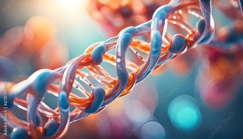 Protein structure or macromolecules consisting of a chain of amino acid ...