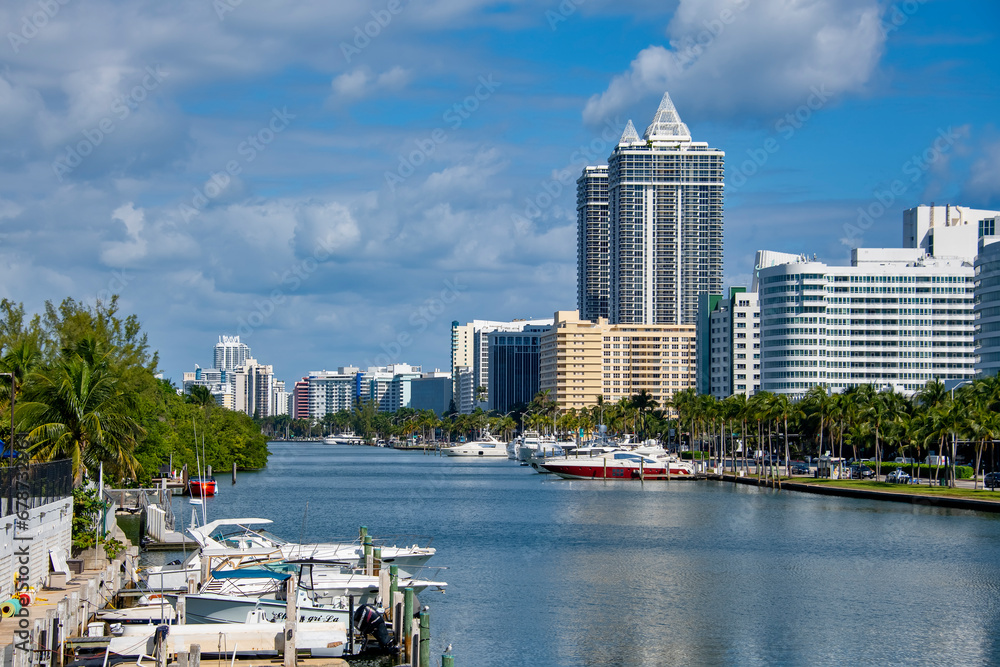 Miami (Paisagem da Cidade de Miami, Florida) | Miami Cityscape Stock ...
