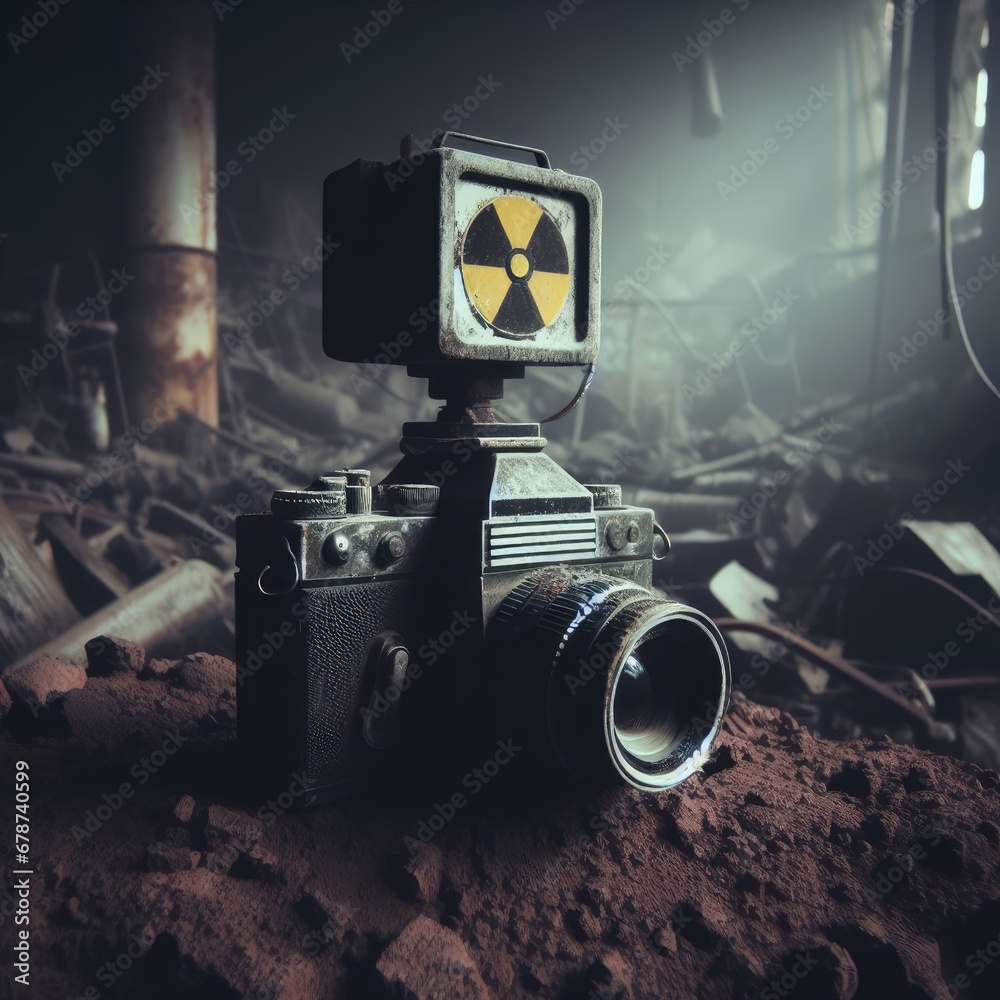 Radioactive background Save Planet. environmental problems background ...