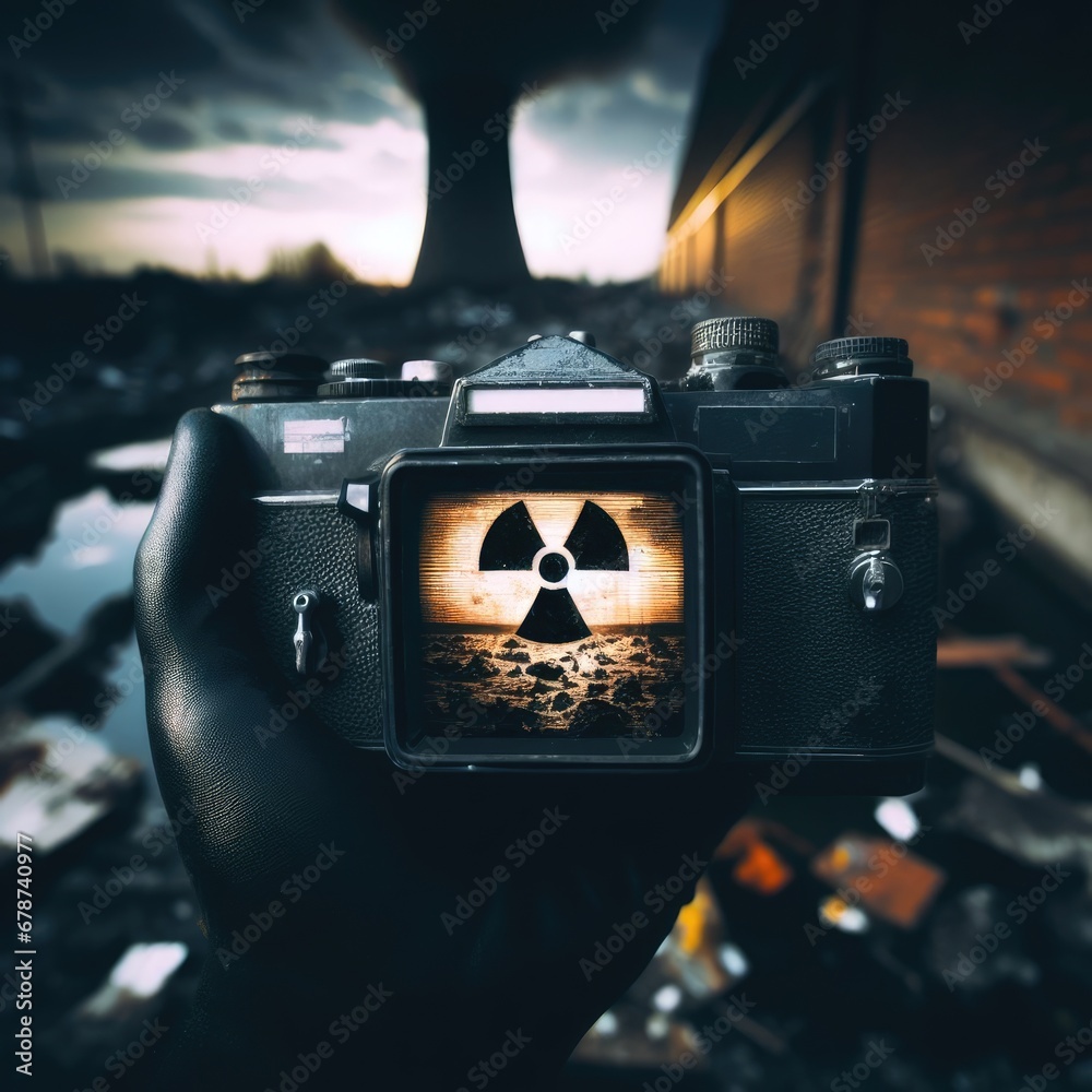 Radioactive background Save Planet. environmental problems background ...