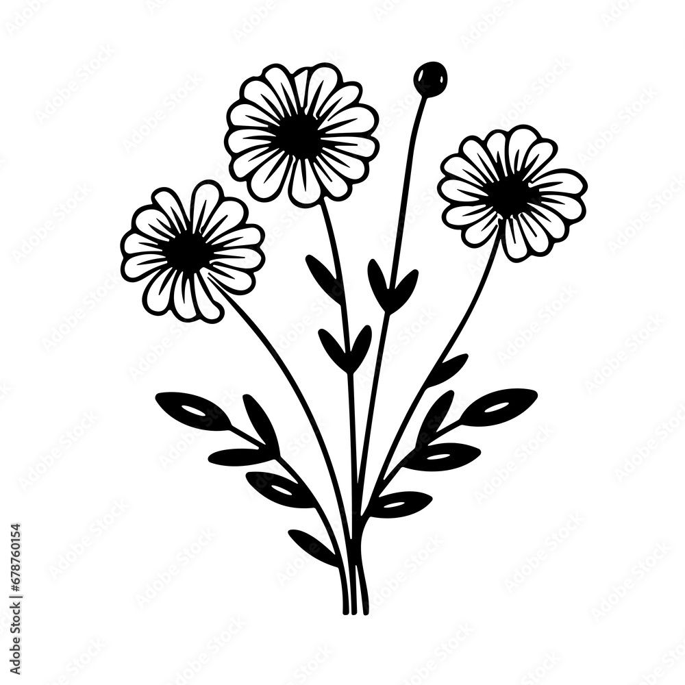 line drawing, line art png, line art prints, spring clipart, line art ...