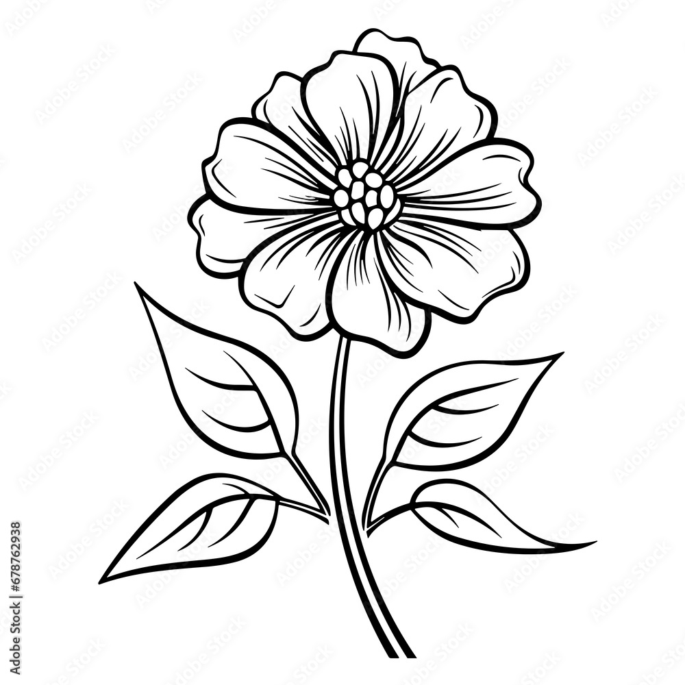 line drawing, line art png, line art prints, spring clipart, line art ...