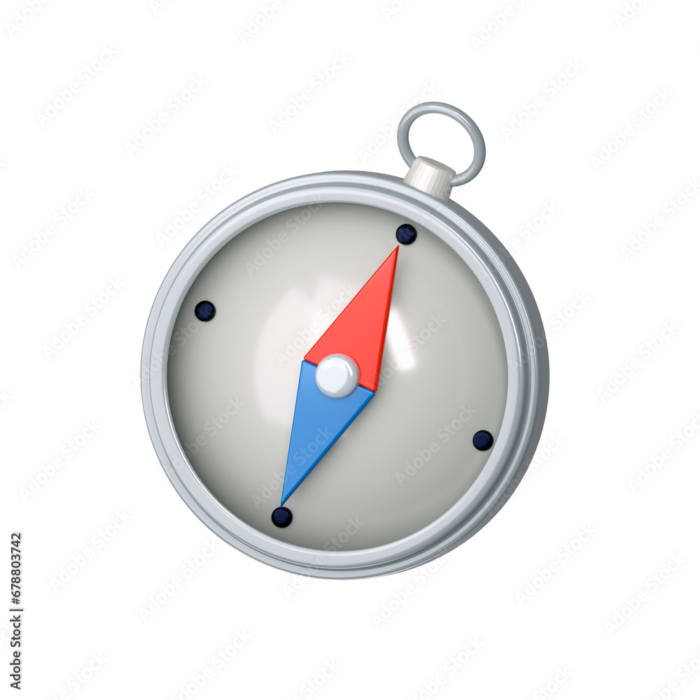 Realistic metall vintage compass with arrow cardinal directions. Shiny ...