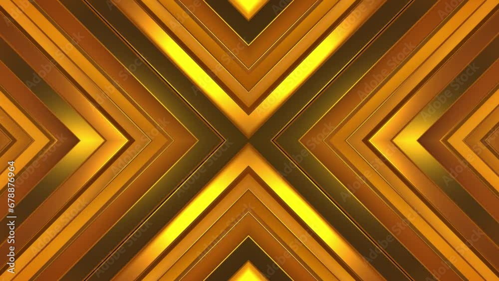 This stock motion graphic video of 4K Gold Background with gentle ...