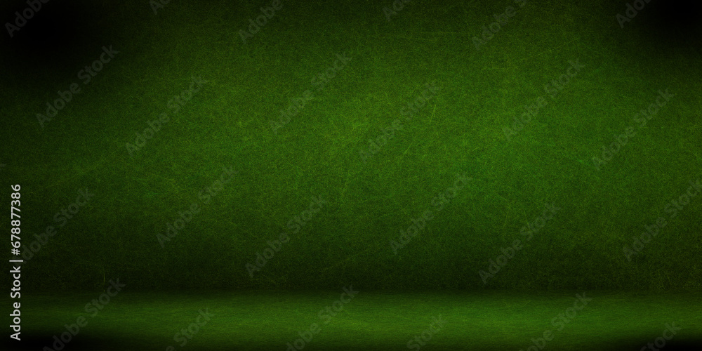 green background with rays, green rustic texture. High quality texture ...