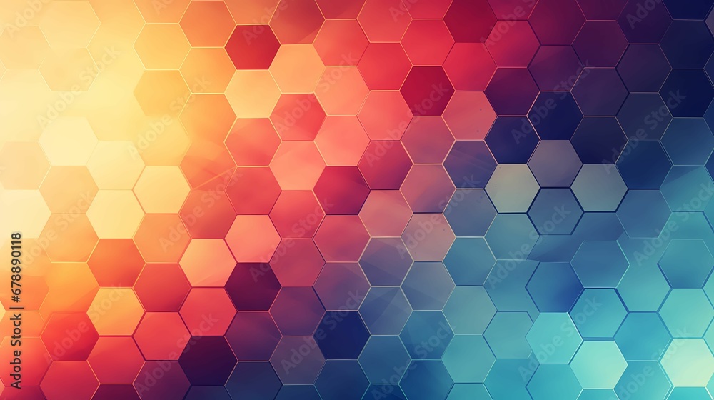 Modern orange & red geometric perfect hexagon background for PowerPoint ... Modern orange & red geometric perfect hexagon background for PowerPoint ...