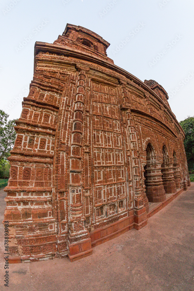 historic Shyam Rai temple also known as Pancha Ratna Temple in ...