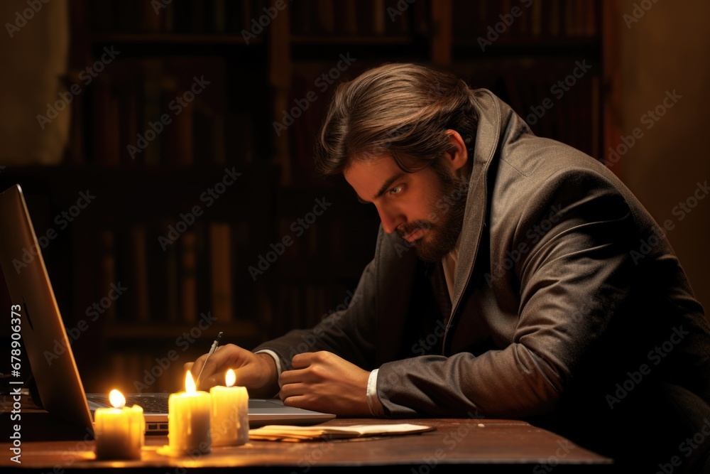 Blackout no electricity light, power outage, breakdown, electric ...