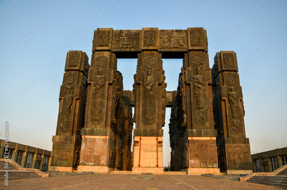 The Chronicles of Georgia is a colossal stone monument is a collective ...