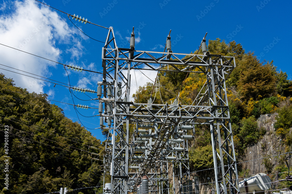 Cobb Power Station, Hydroelectric power generator in the Cobb Valley ...