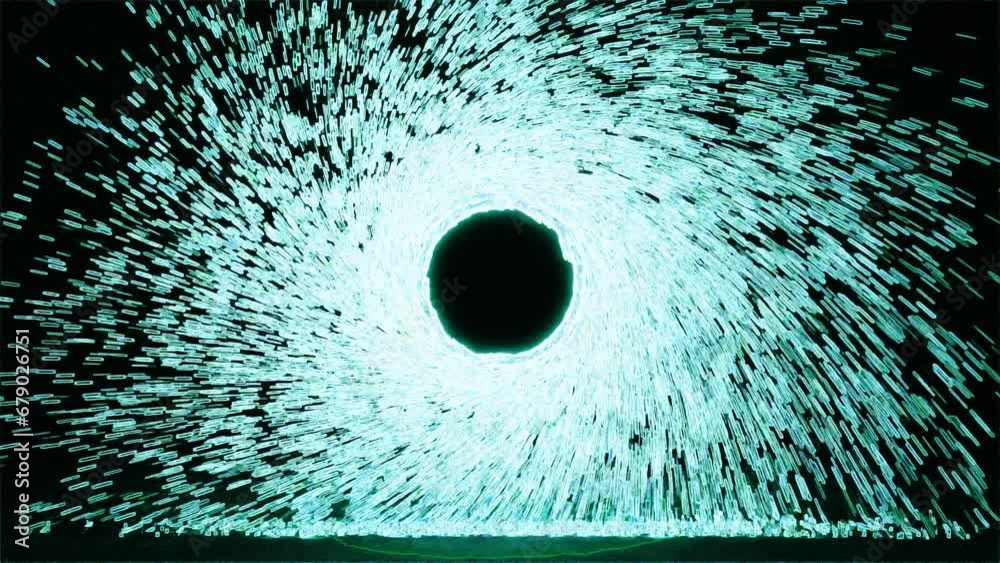 Magic Circle Rotates as an Inter-Dimensional Portal with Sparkling ...