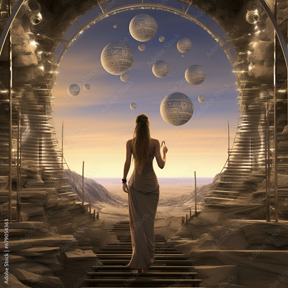 Embark on a visual journey capturing humanity's boundless aspirations ...