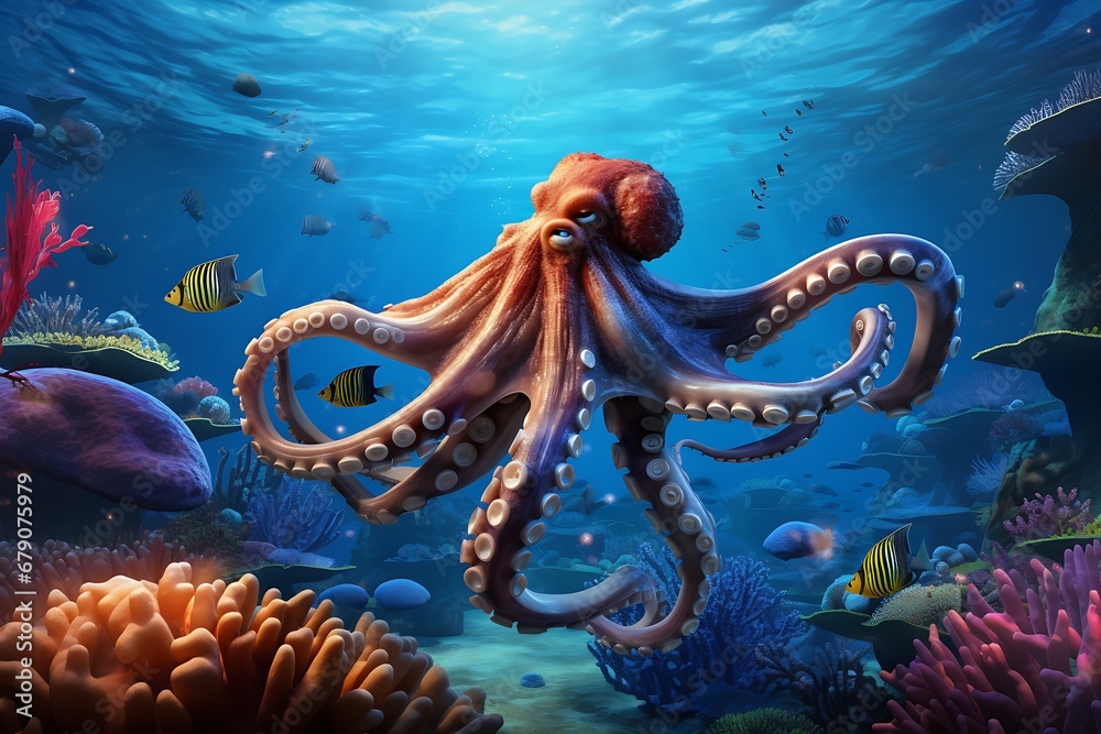 Oceanic Wonders: Exploring Undersea Marine Life, Beneath the Waves: A ...