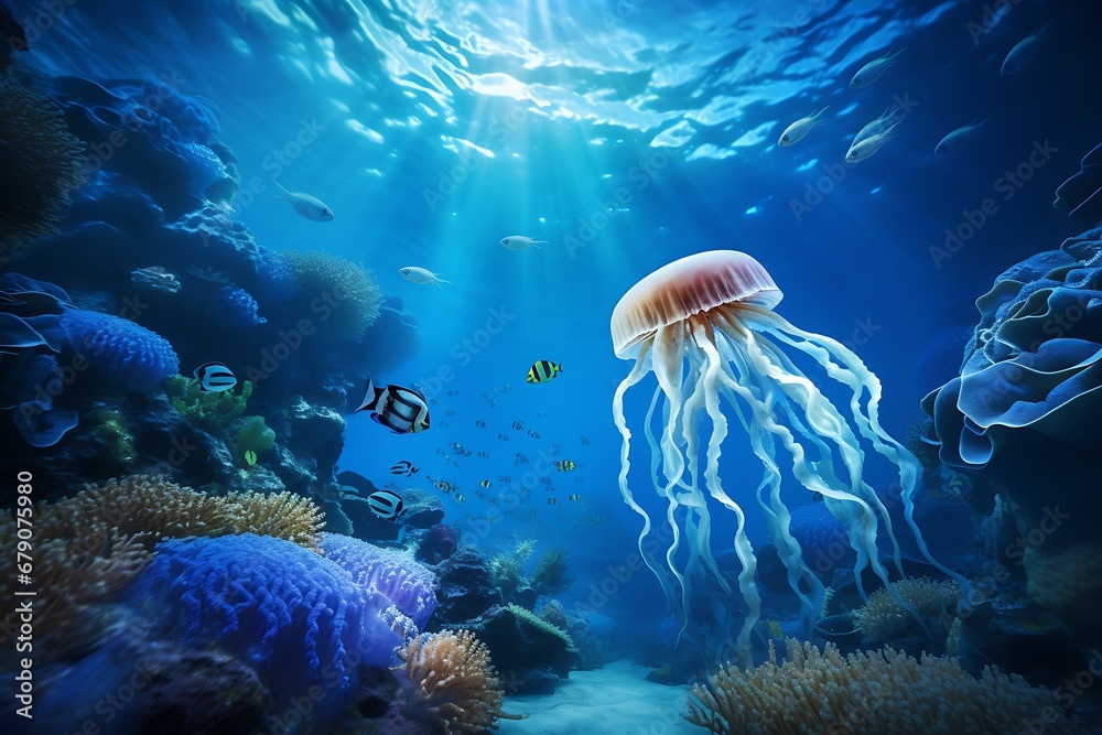 Oceanic Wonders: Exploring Undersea Marine Life, Beneath the Waves: A ...
