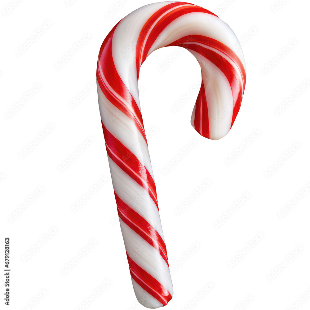 Candycane transparent background PNG clipart Stock Photo | Adobe Stock